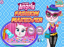 ANGELA LA MODA - JOCURI TALKING FRIENDS