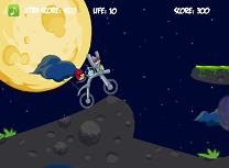 ANGRY BIRDS BICICLETA SPATIALA - JOCURI CU ANGRY BIRDS