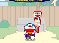 BADMINTON CU DORAEMON - JOCURI CU DORAEMON