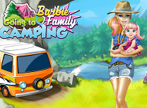 BARBIE MERGE IN CAMPING - JOCURI CU BARBIE