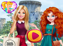 BARBIE IN VIZITA LA MERIDA - JOCURI CU NEINFRICATA