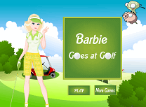BARBIE LA GOLF - JOCURI CU BARBIE