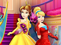 BELLE SI CENUSAREASA LA BALUL MASCAT - JOCURI CU CENUSAREASA