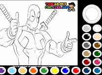DEADPOOL DE COLORAT - JOCURI CU DEADPOOL