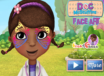 DOCTORITA PLUSICA PICTURI PE FATA - JOCURI CU DOCTORITA PLUSICA