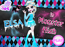 ELSA LA MONSTER HIGH - JOCURI CU REGATUL DE GHEATA