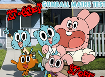 GUMBALL TEST LA MATEMATICA - JOCURI CU GUMBALL