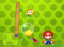 MARIO CUT THE ROPE - JOCURI CU MARIO
