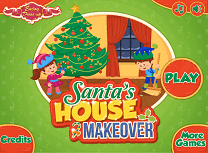 MOS CRACIUN ARANJEAZA CASA - JOCURI CU MOS CRACIUN