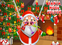 MOS CRACIUN LA DOCTORUL DE NAS - JOCURI CU MOS CRACIUN