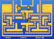 SIMPSON PACMAN - JOCURI CU FAMILIA SIMPSON