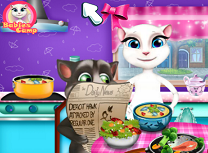 TOM SI ANGELA OBIECTE ASCUNSE - JOCURI TALKING FRIENDS