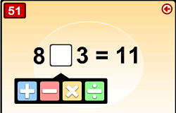 GASESTE SEMNUL POTRIVIT - JOCURI CU MATEMATICA