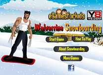 WOLVERINE CU SNOWBOARDUL - JOCURI CU X-MEN