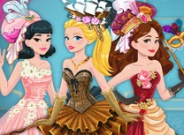 DISTRACTIA FASHION LA BALUL MASCAT - JOCURI CU PRINTESE