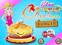 ELSA GATESTE BURGER DE VARA CU PUI - JOCURI CU REGATUL DE GHEATA