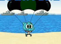 GUMBALL AVENTURA CU PARASUTA - JOCURI CU GUMBALL