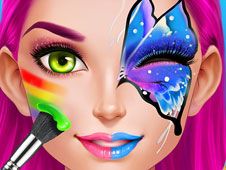 PRINTESE MODA DE PICTAT PE FATA - JOCURI CU PRINTESE