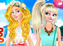 PRINTESE PETRECERE DE VARA DE BUN VENIT - JOCURI CU PRINTESE