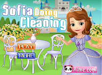 SOFIA INTAI LA CURATENIE - JOCURI CU SOFIA